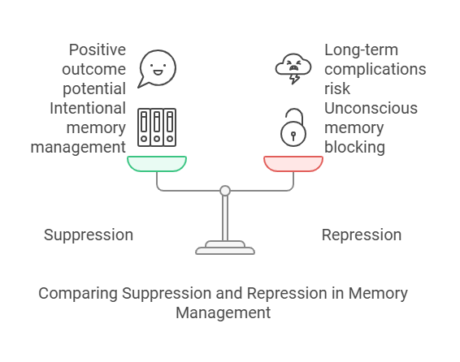 Suppression and Repression in Psychology | Defense Mechanisms